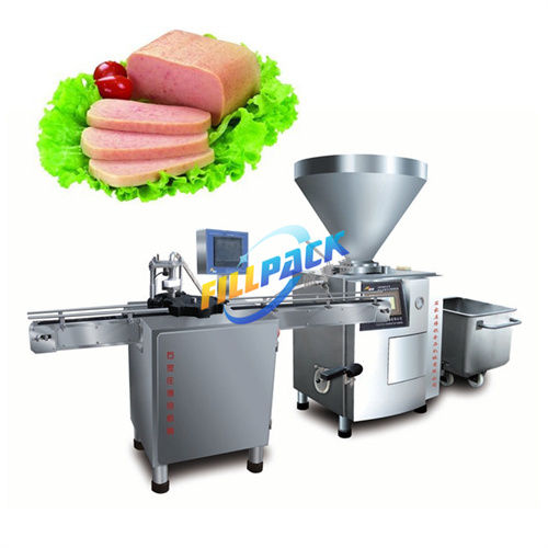 Automatic Canning Machine For Luncheon Meat, Pets Food, Thick Paste