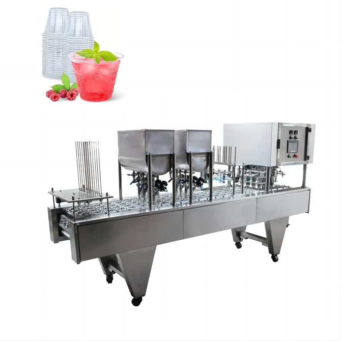 Ice Cube Cup Filling Capping Machine | Tube Ice Filling Machine ...