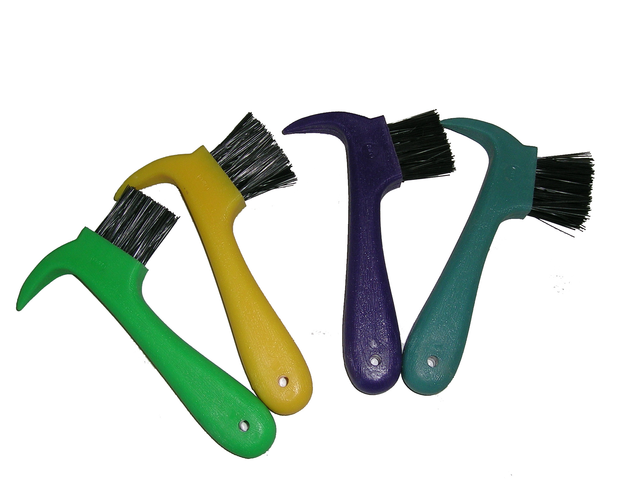 Plastic Hoof Pick Brush