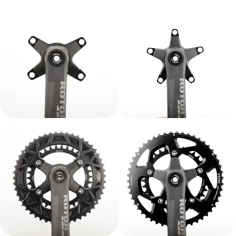 Stone Chainring for Rotor To 110BCD Adapter Spider Converter for Kapic ...