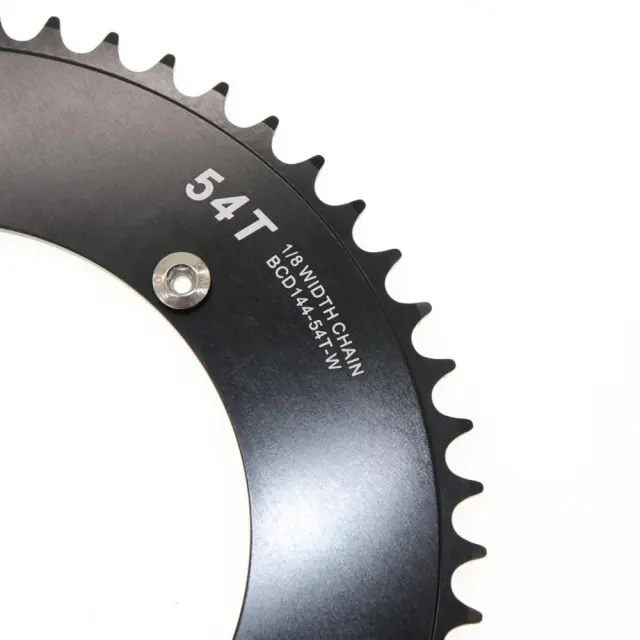Stone Chainring 144 BCD Track Bike Fixie Aero Fixed Gear Round 42T 46T ...