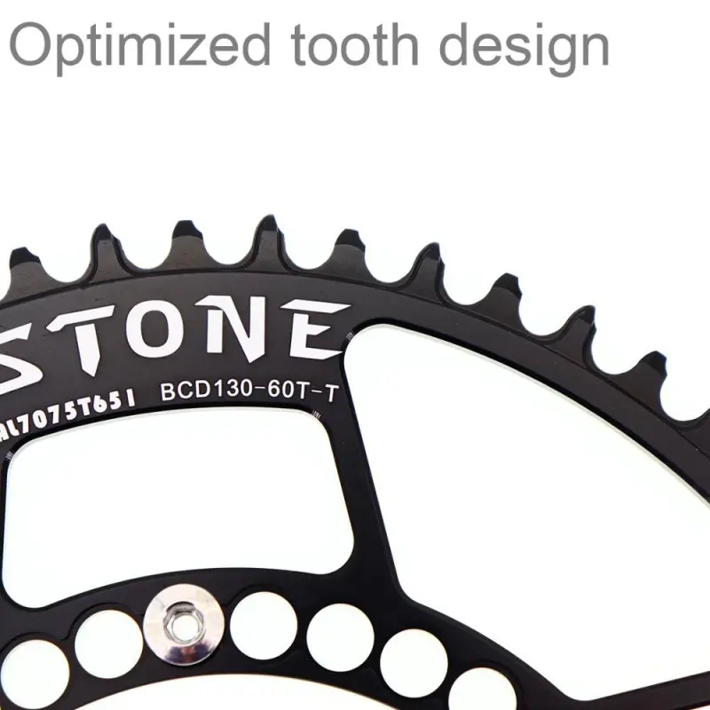 Stone Chainring 130BCD for Sram Red for 5700 6700 Oval 40 42 44 46 48 50 52 54 56 58T 60T Road ...