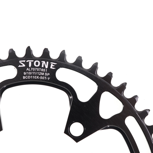 Stone Round Bike Chainring 110BCD for Shimano FC-5800 6800 4700 9000 ...