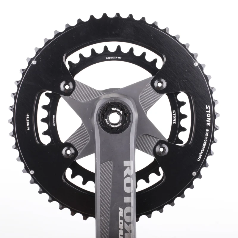 Stone 110bcd Double Chainring for Shimano 4700 5800 6800 9000 for Rotor ...