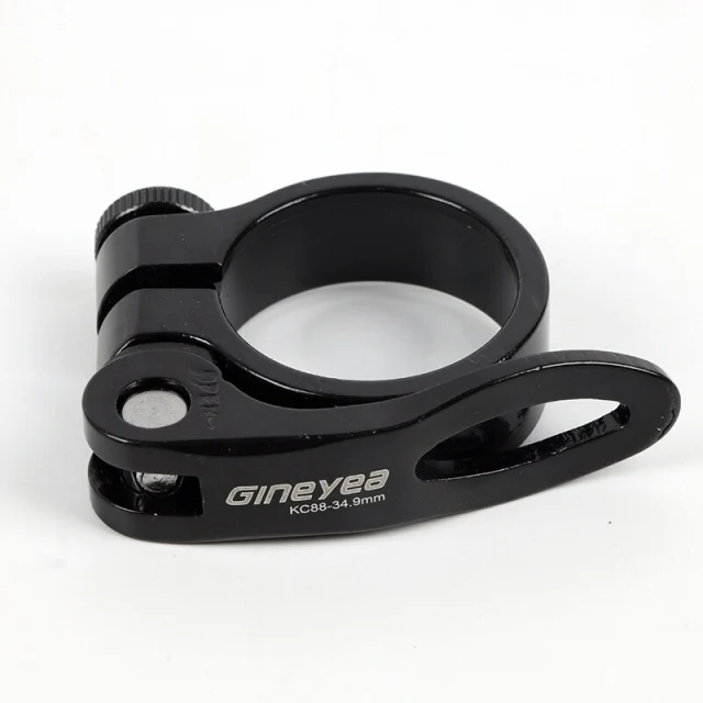 Gineyea Bike Seat Post 30.2 31.8 34.9MM Clamp QR Quick Release CNC Ultralight 13g Bicycle Lock ...