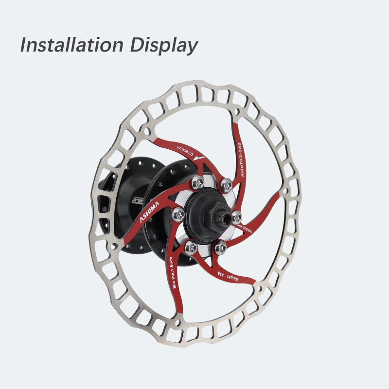 ASHIMA ARO 08 Brake Disc Rotor Ultralight 85g Mountain Bike MTB ...