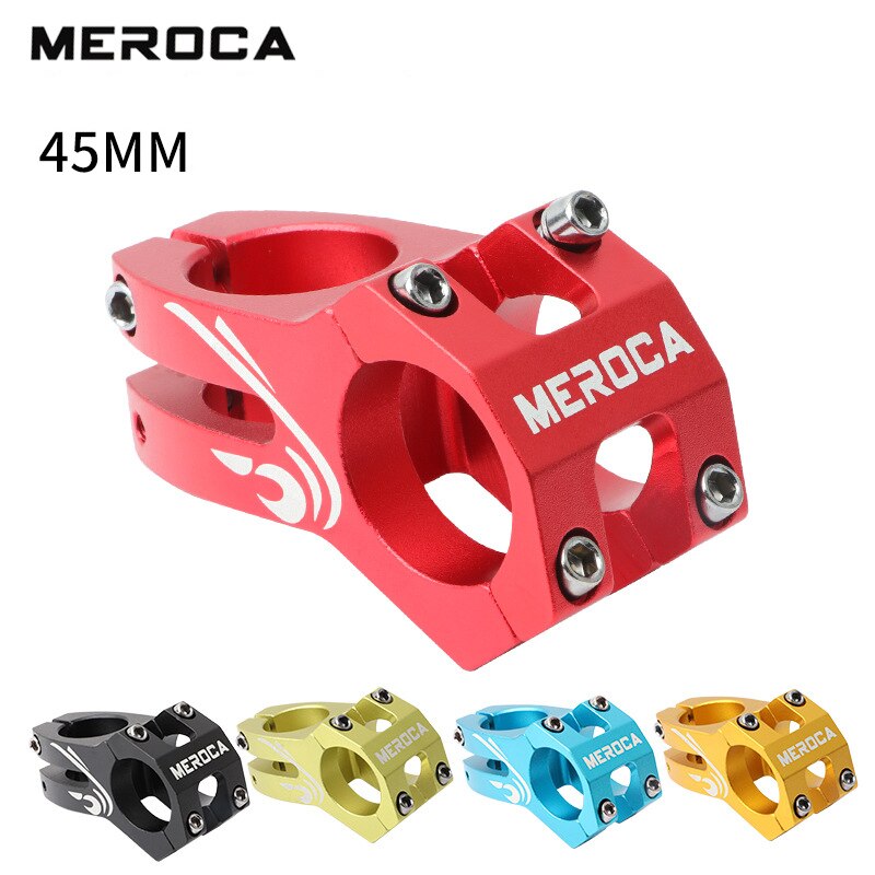 Meroca bike stem 45mm MTB bike aluminum stem 31.8mm 28.6mm lightweight ...