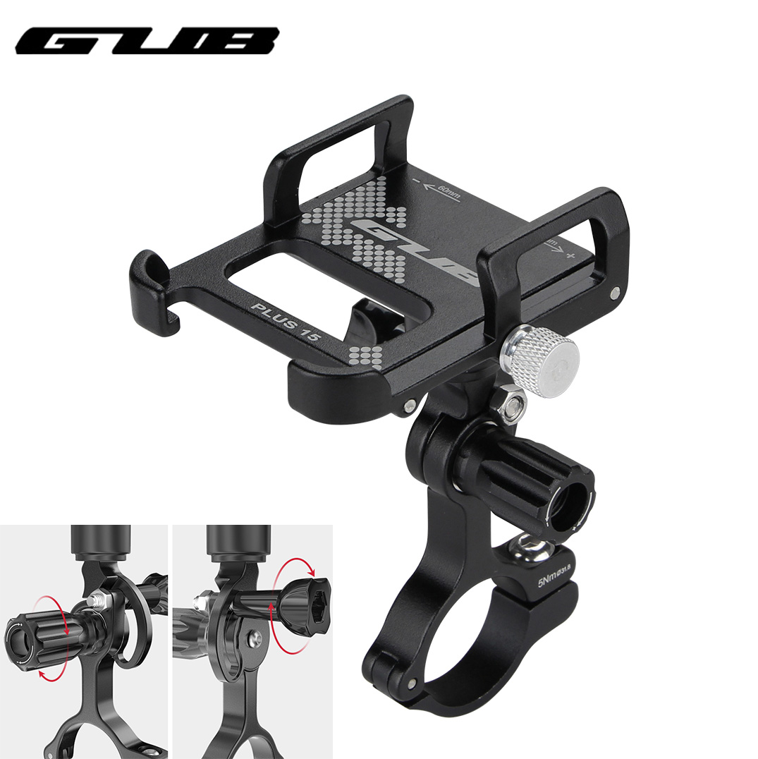 GUB PLUS15 Universal Motorcycle MTB Bicycle Handlebar Bike Mount Holder ...