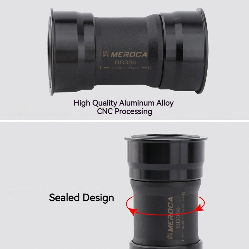 MEROCA Bike Bottom Bracket BB386 EVO PF30 BB386 to Shimano Crankset ...