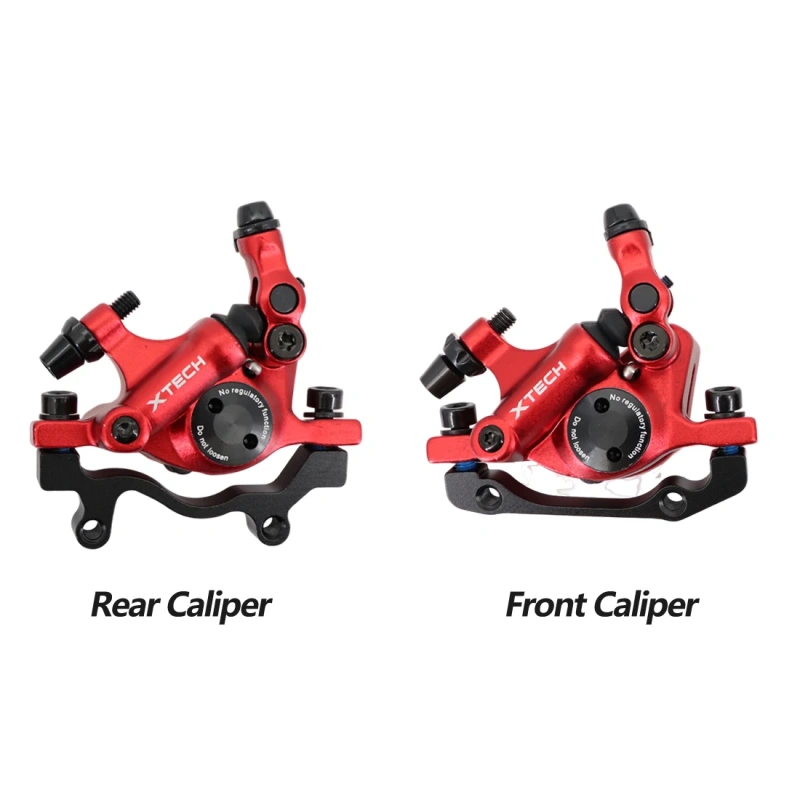 ZOOM Bike Brake Calipers Hydraulic Oil Mtb Disc Brake Front Rear Hb100 ...