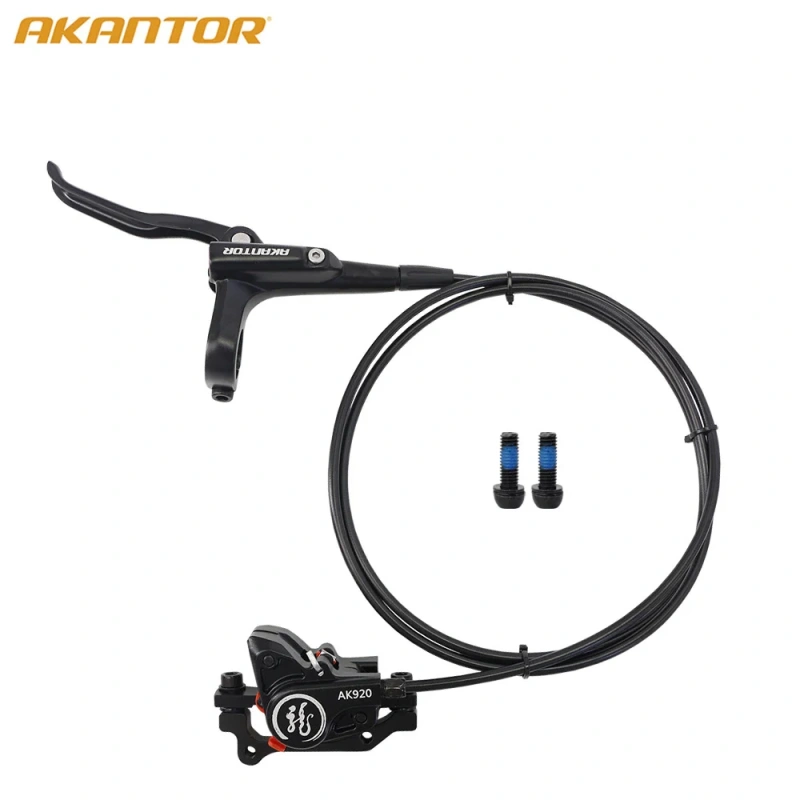 AKANTOR MTB Hydraulic Disc Brake Calipers Brake Disc Rotor Front Rear ...