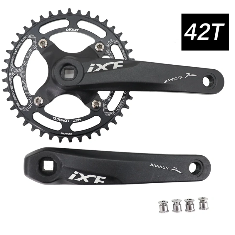 IXF MTB Crankset square Bike Crank 104bcd Deckas chainring 170mm 175 ...