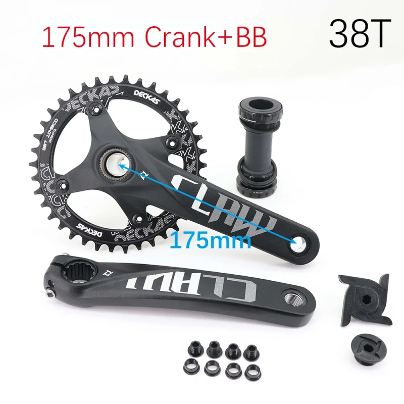 Prowheel Crankset MTB Crank 104BCD Claw Deckas Chainring 170mm 175mm ...
