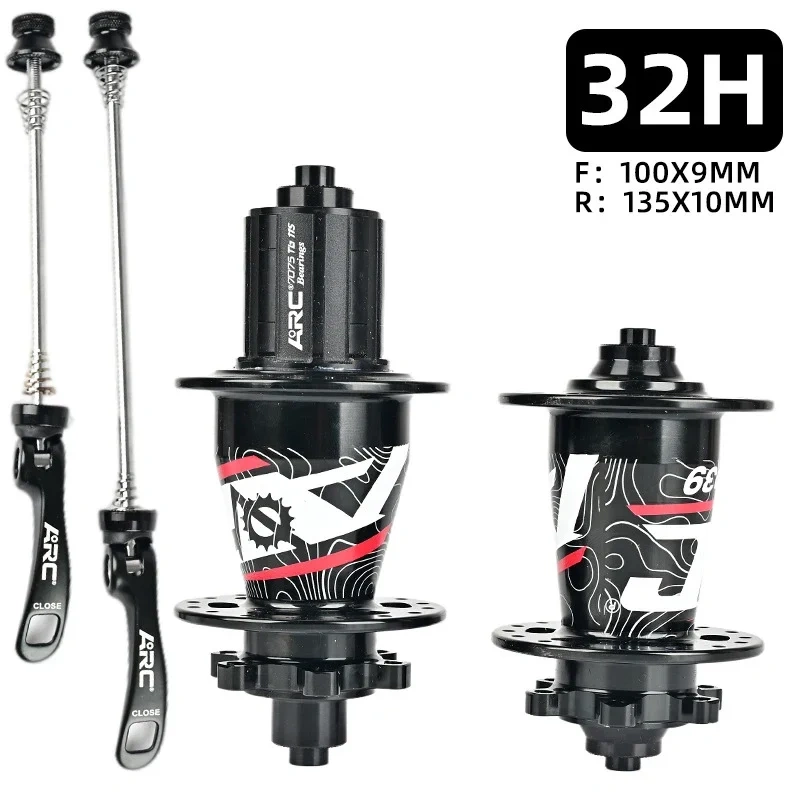 ARC Bike hub MTB bearing hub MT039 144 clicks 8 9 10 11 speed Quick ...