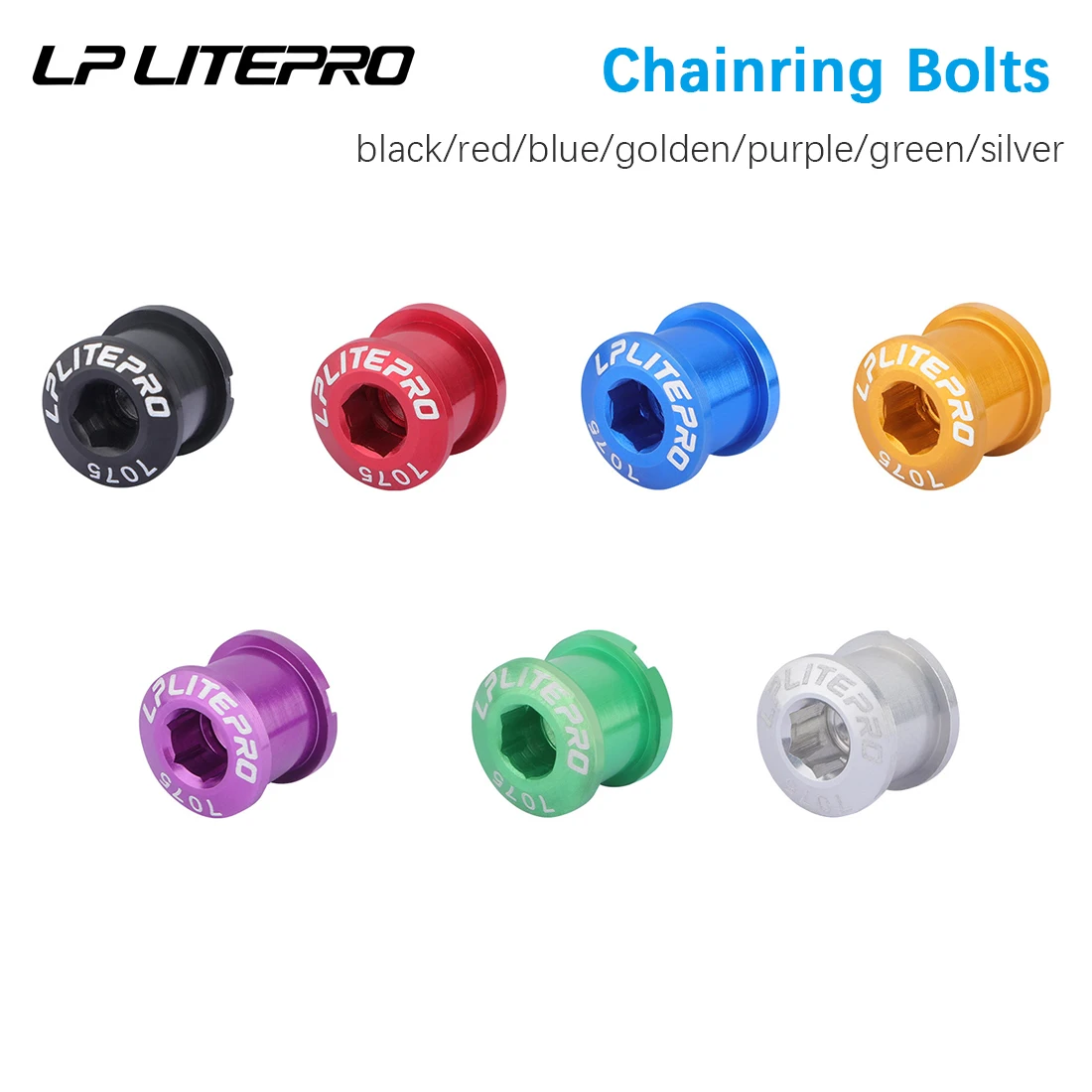 Lp Litepro Bike Chainring Bolts Fit Single/double Chainring for Folding ...