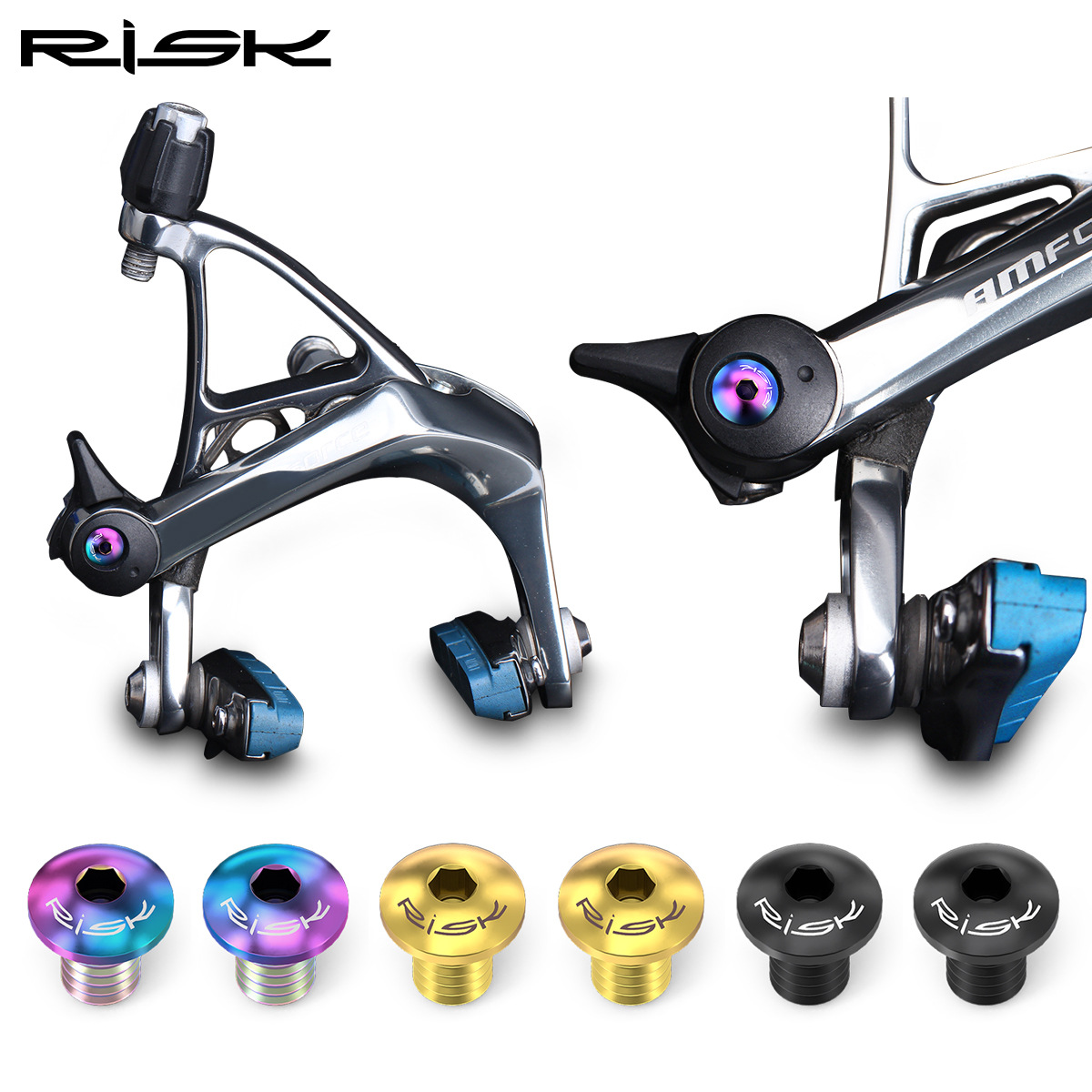 RISK Road Bike C-Clamp Release Switch Screw Adjuster for UT6800 DA9000 ...