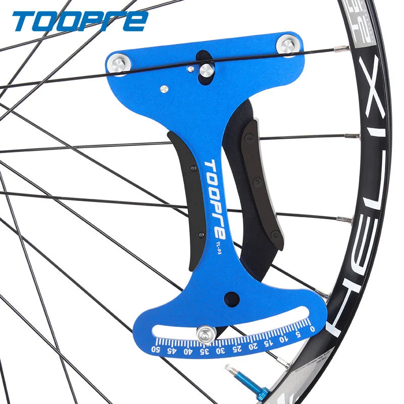 TOOPRE Bicycle Spoke Tension Meter Mountain Bike Wheel Rim Tension Measurement and Truing Tool