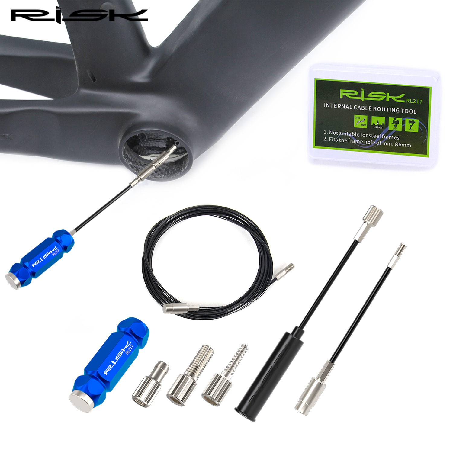 RISK mountain and road bike internal cable routing tool