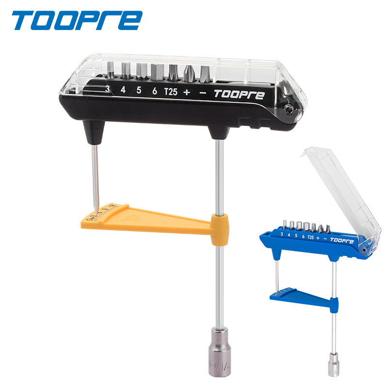 TOOPRE Mountain Bike Torque Wrench Set Integrated Hex and Torx High ...