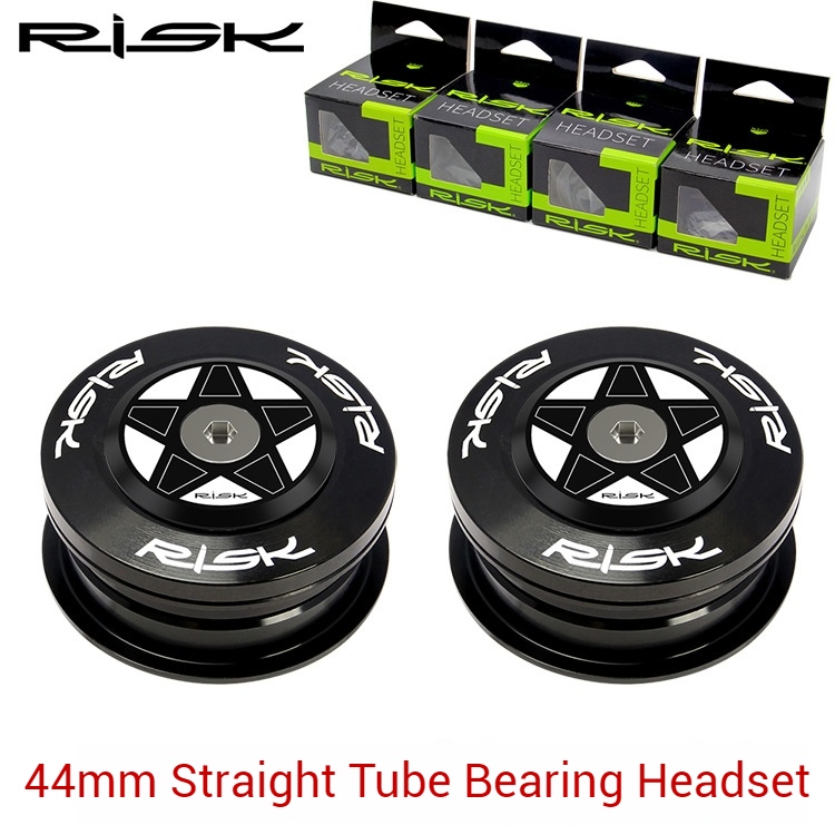RISK 44mm Bearing Headset Assembly Semi-Integrated for Straight Tube ...