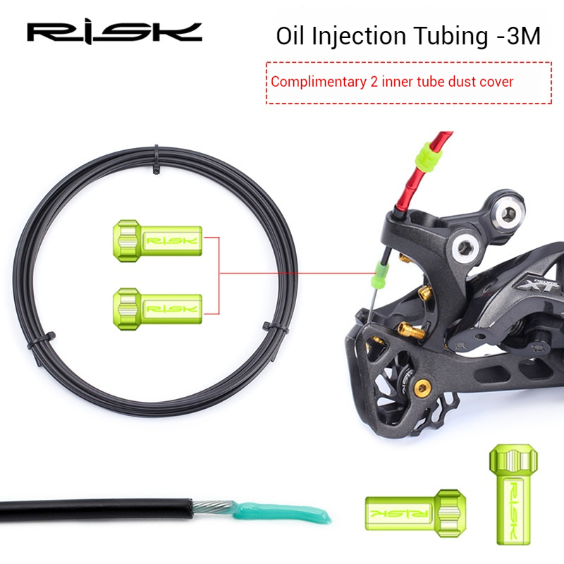 RISK Mountain Bike Internal Cable Routing Guide for Shifting and ...