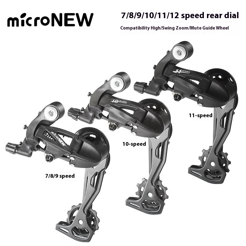 Mountain Bike Rear Derailleur Front 3-Speed Derailleur 27-Speed Road ...