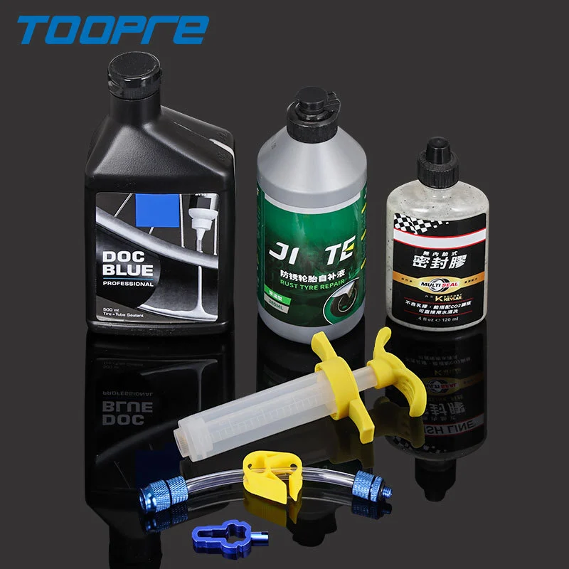 TOOPRE Bicycle Tubeless Tire Sealant Injector Tool Mountain Road Bike ...