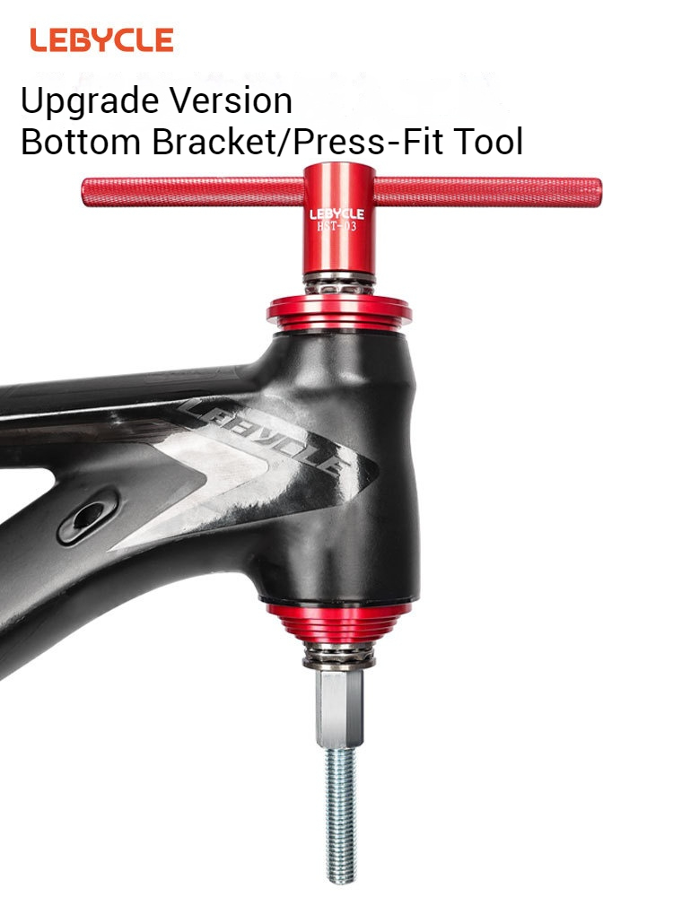 LEBYCLE Mountain Bike Bottom Bracket Press-Fit Tool Crankset Installation Tool Press-Fit Bottom ...