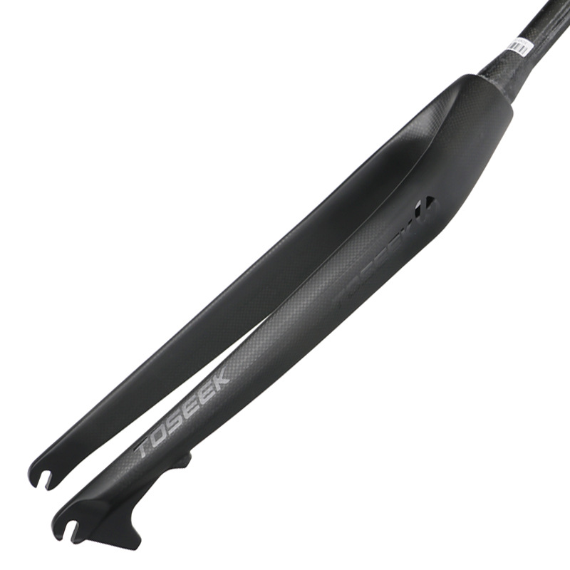 TOSEEK Carbon Fiber Mountain Bike Fork - Rigid Disc Brake 26/27.5/29 ...