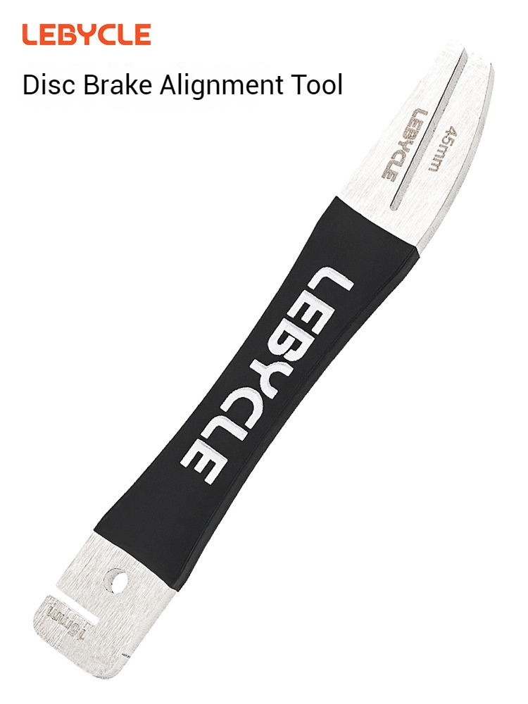LEBYCLE Bicycle Disc Brake Caliper Alignment Tool Disc Rotor Brake Pads ...