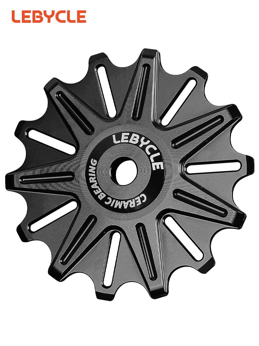LEBYCLE New Model Narrow Wide Guide Pulley for Mountain and Road Bikes ...
