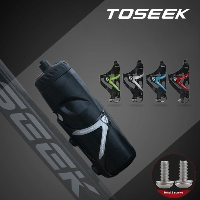 TOSEEK Ultra-Light Full Carbon Fiber Water Bottle Cage