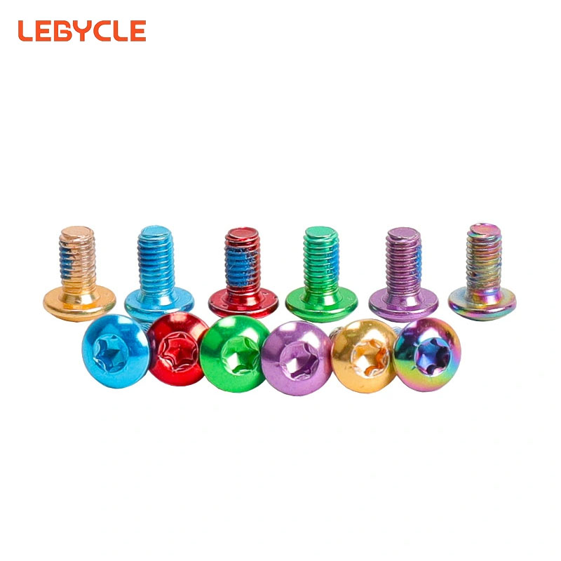 LEBYCLE Mountain Bike Universal Disc Screws T25 Torx Disc Brake Rotor ...