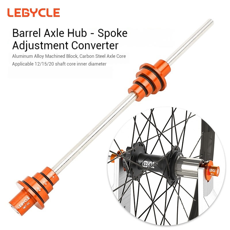 LEBYCLE Bicycle Hub Axle Adjustment Tool 12/15/20mm Barrel Axle Hub ...