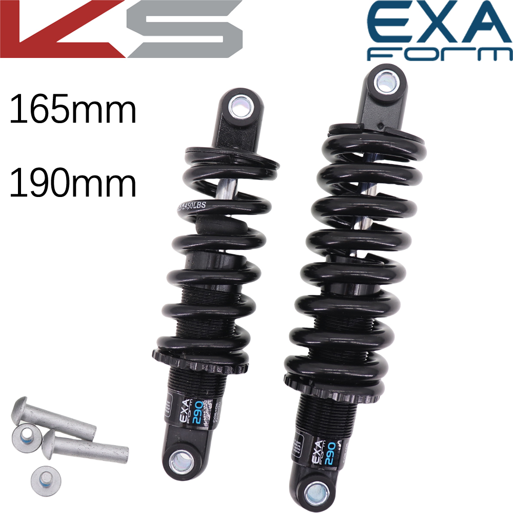 Kindshock Bike Shock Absorber Rear Shock 165 190mm for Downhill CX MTB ...