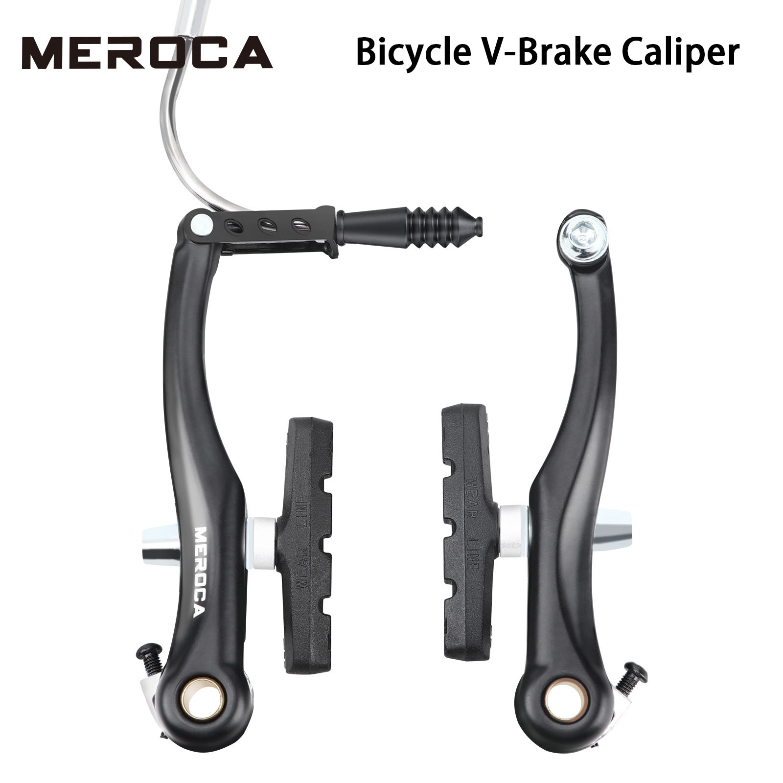 MEROCA 661DG 110MM Bicycle V-Brake Caliper Aluminum Alloy Brake Arms ...