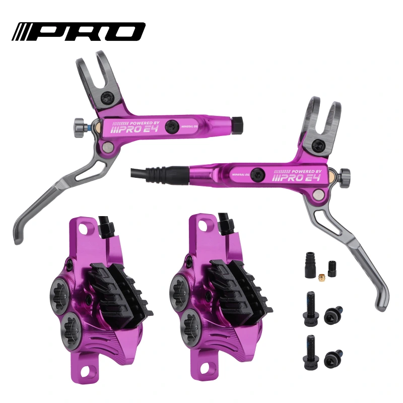 IIIPRO E4 Four-Piston Bicycle Hydraulic Disc Brake Mountain Bike Hydraulic Disc CNC High-End ...