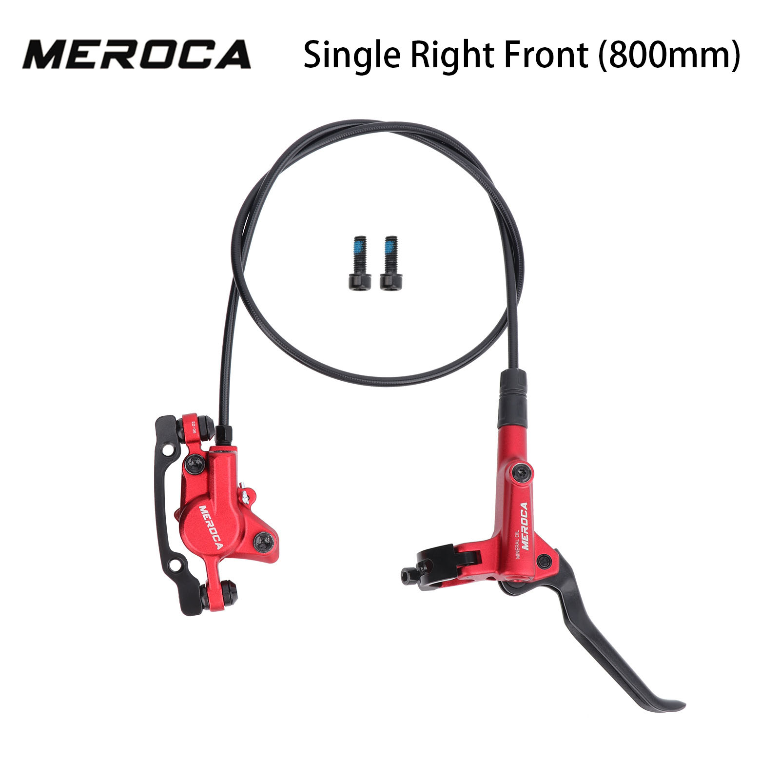 MEROCA Universal Mountain Bike Hydraulic Disc Brakes with Dual-Sided ...