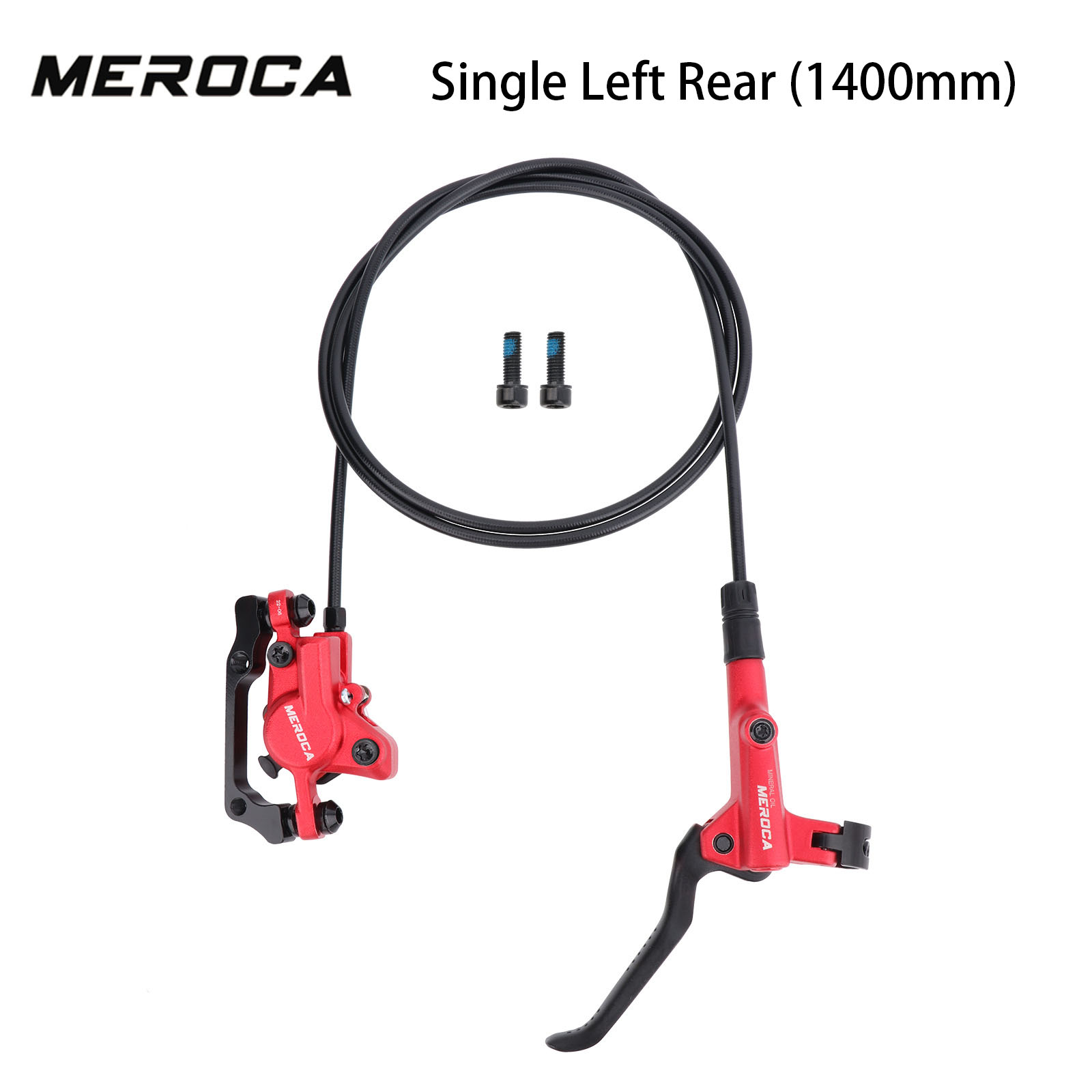 MEROCA Universal Mountain Bike Hydraulic Disc Brakes with Dual-Sided ...