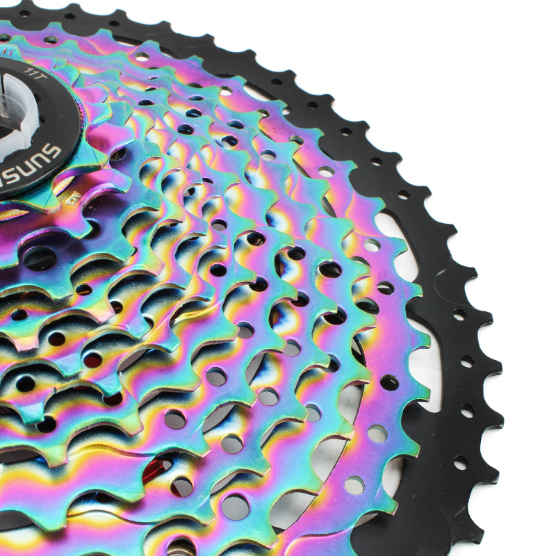 SUNSHINE Mountain Bike MTB Cassette Freewheel HG Rainbow Color 11/12 ...