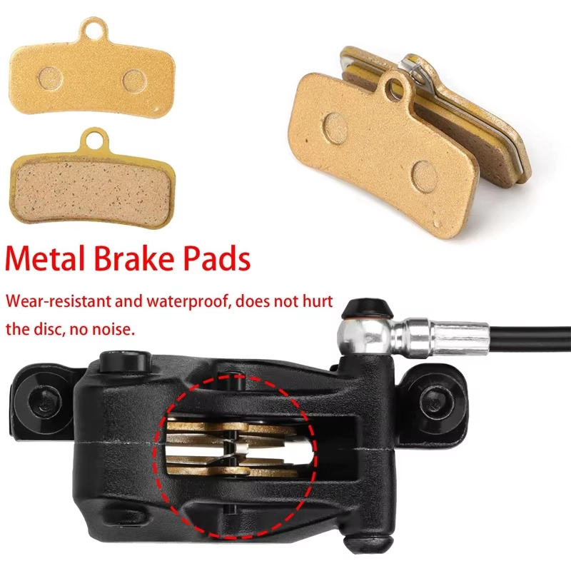 MEROCA M4S 4-Piston Mountain Bike Hydraulic Disc Brakes Front 850mm ...