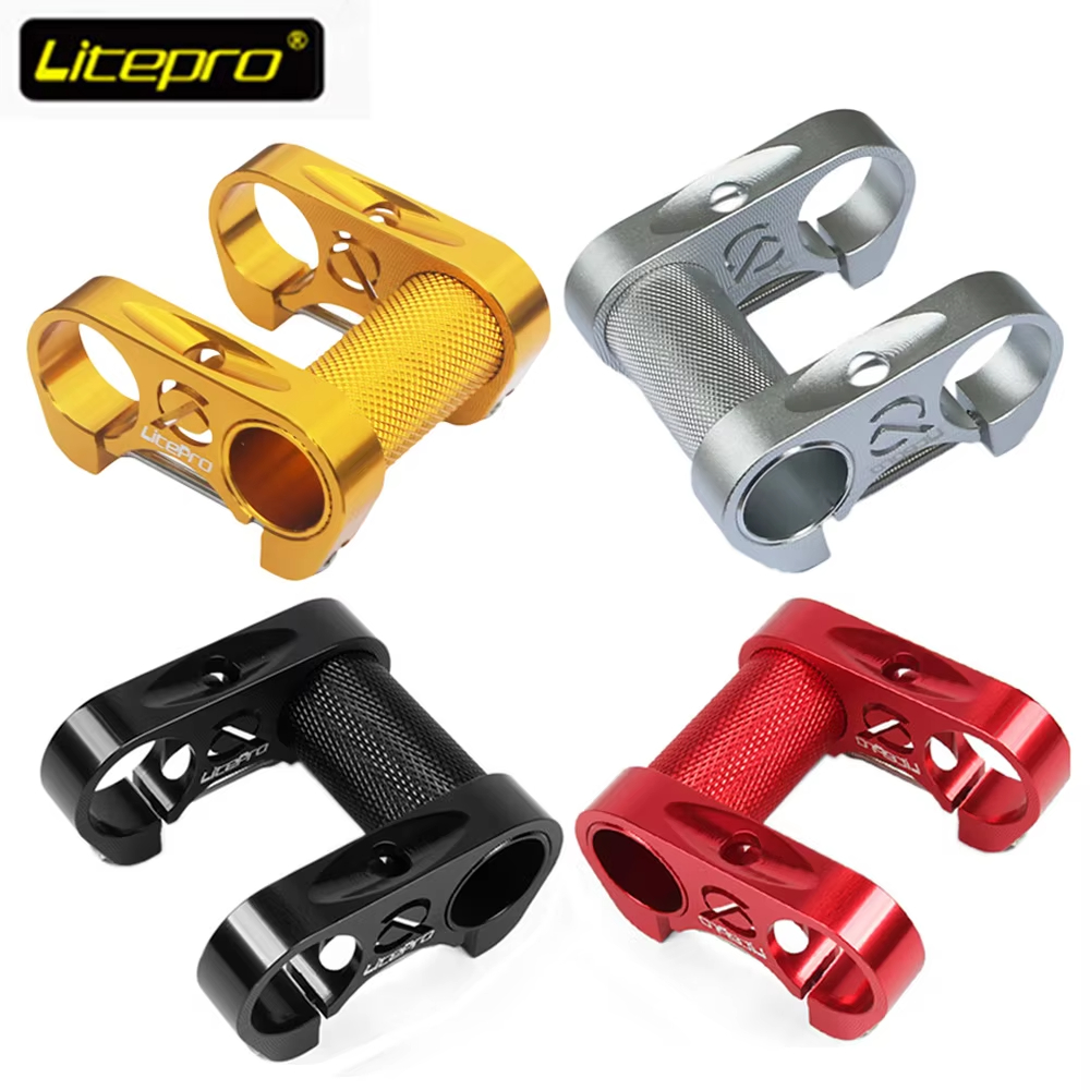 LP Litepro Double Stem S95 Folding Bike 412 Hollow Double Stem SP8 ...