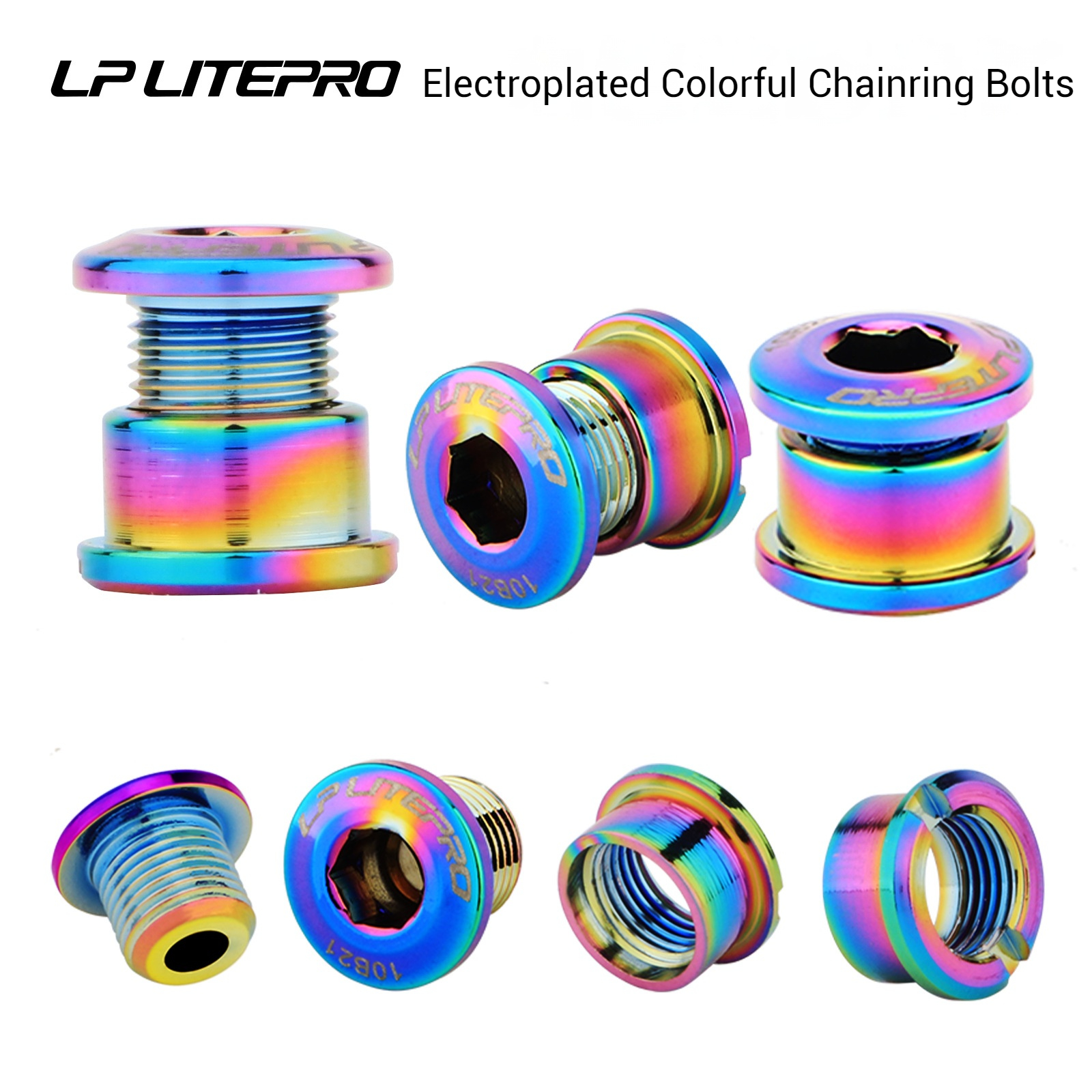 LP Litepro Mountain Bike Road Bike Single Chainring Bolts Folding Bike ...