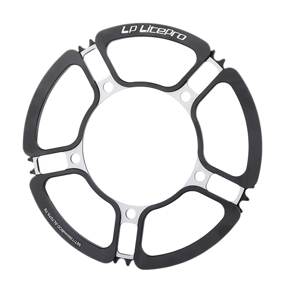 LP Litepro 5-Bolt Flower Petal Chainring 130BCD for Folding Bike / Mini ...