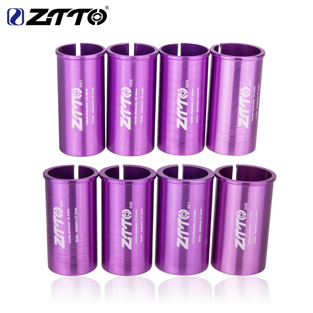 ZTTO Bicycle Seatpost Adapter Alloy Sleeve Convert Seat Post Tube ...