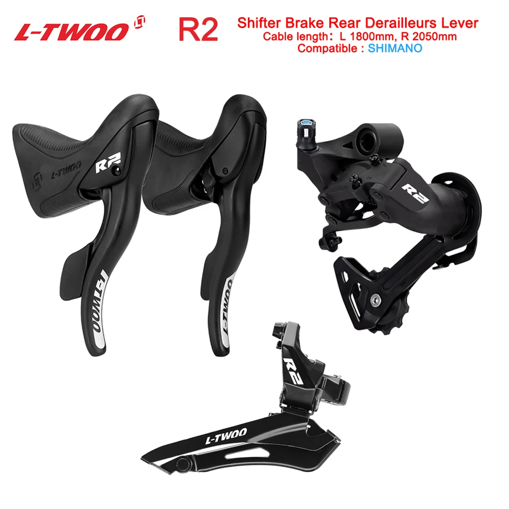 LTWOO R2 2x7 Speed 14S Road Bicycle Groupset Speed Switch Derailleurs ...