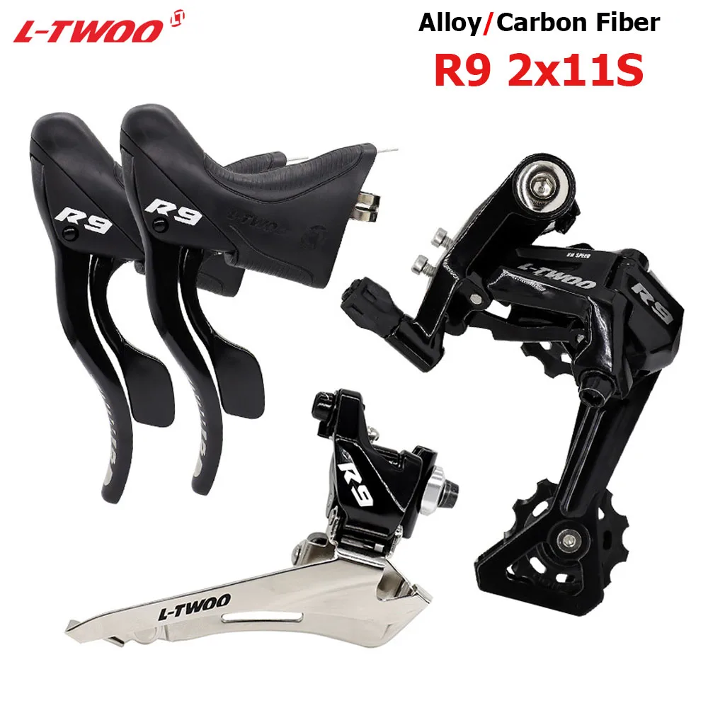 LTWOO R9 2x11 Speed 22S Road Bicycle Groupset Shifter Lever Front Rear Derailleurs Road Bikes ...
