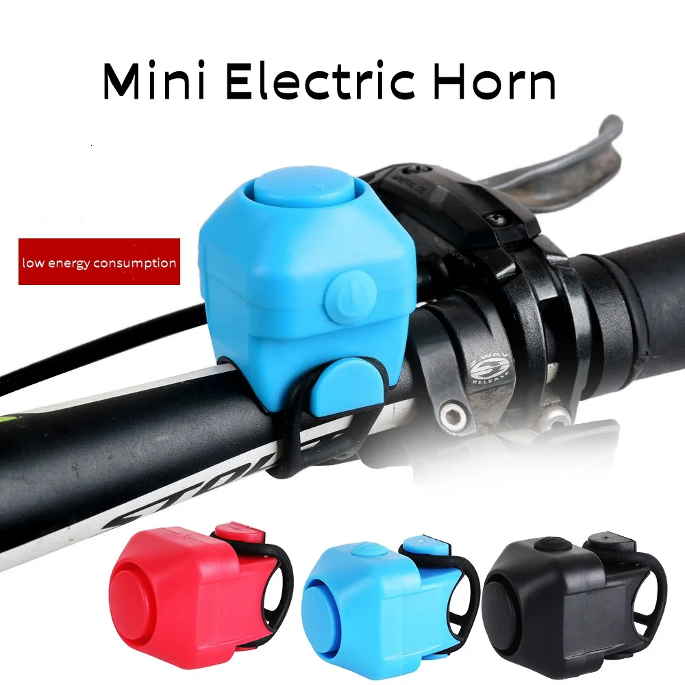 Bike Electronic Loud Horn 130 db Warning Safety Electric Bell Police ...