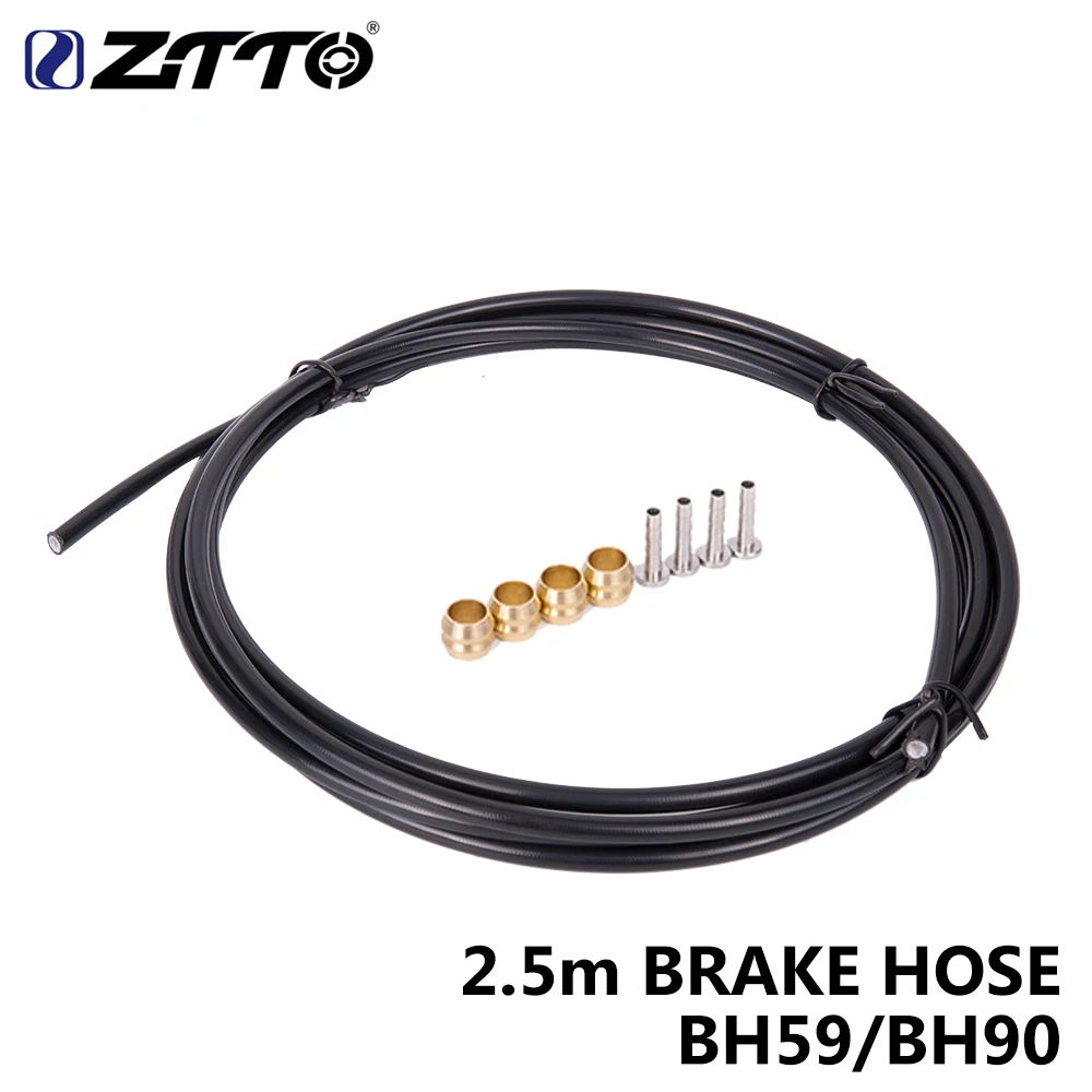 ZTTO Bicycle BH90 BH59 Hydraulic Disc Brake Hose 2.5m Connector Insert ...