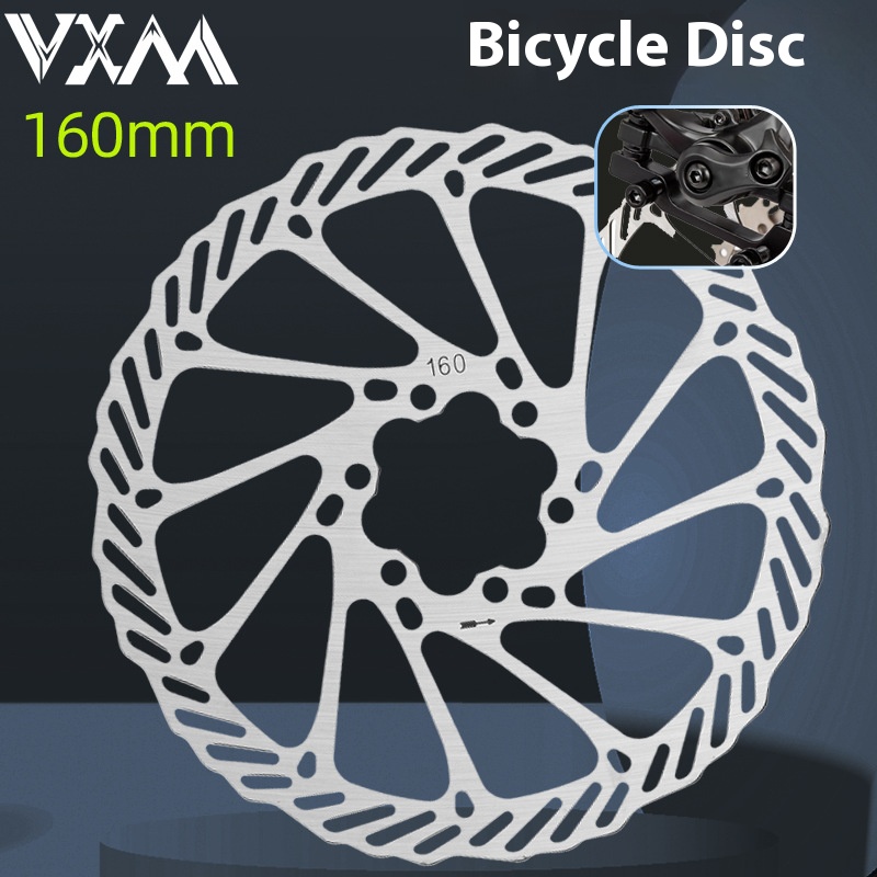 VXM Mountain Bike Disc Brake Rotor Brake Pads Hydraulic Disc 160mm ...
